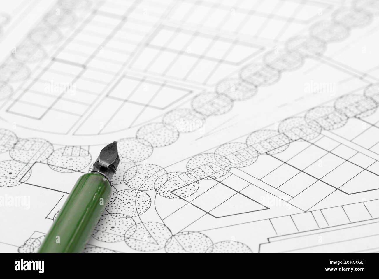 Urban Planning Illustration Stock Photo - Alamy