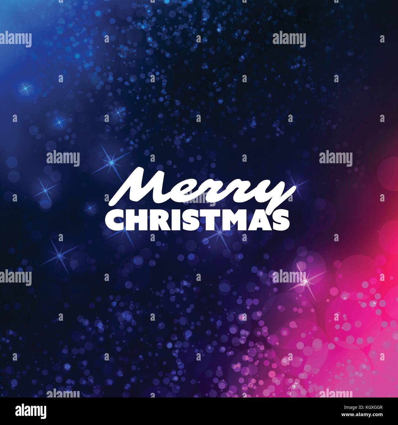 Colorful Happy Holidays, Merry Christmas Greeting Card With Label on a ...