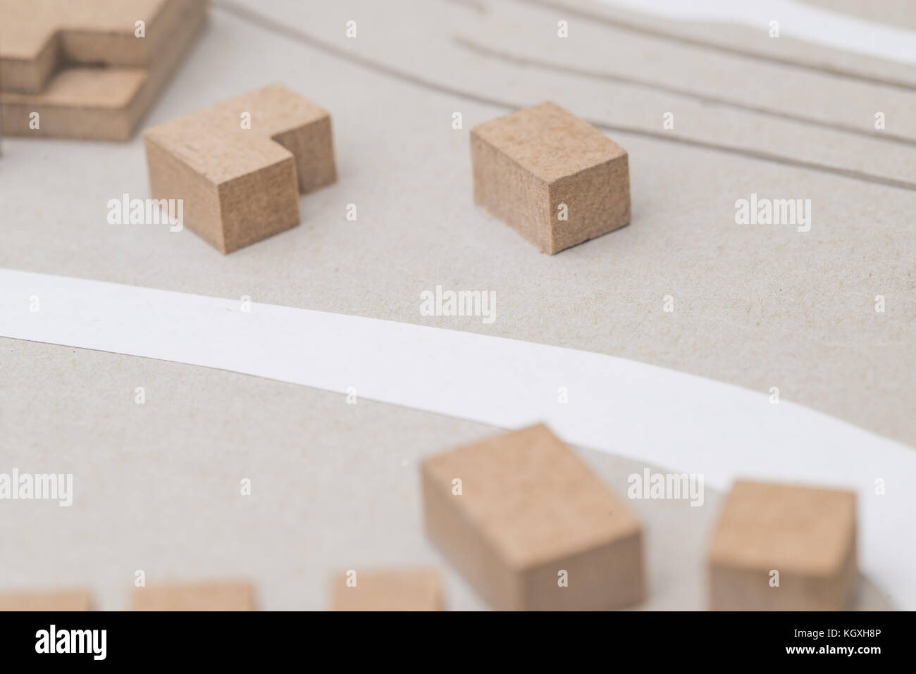 Architecture and Urban Planning Model Stock Photo - Alamy