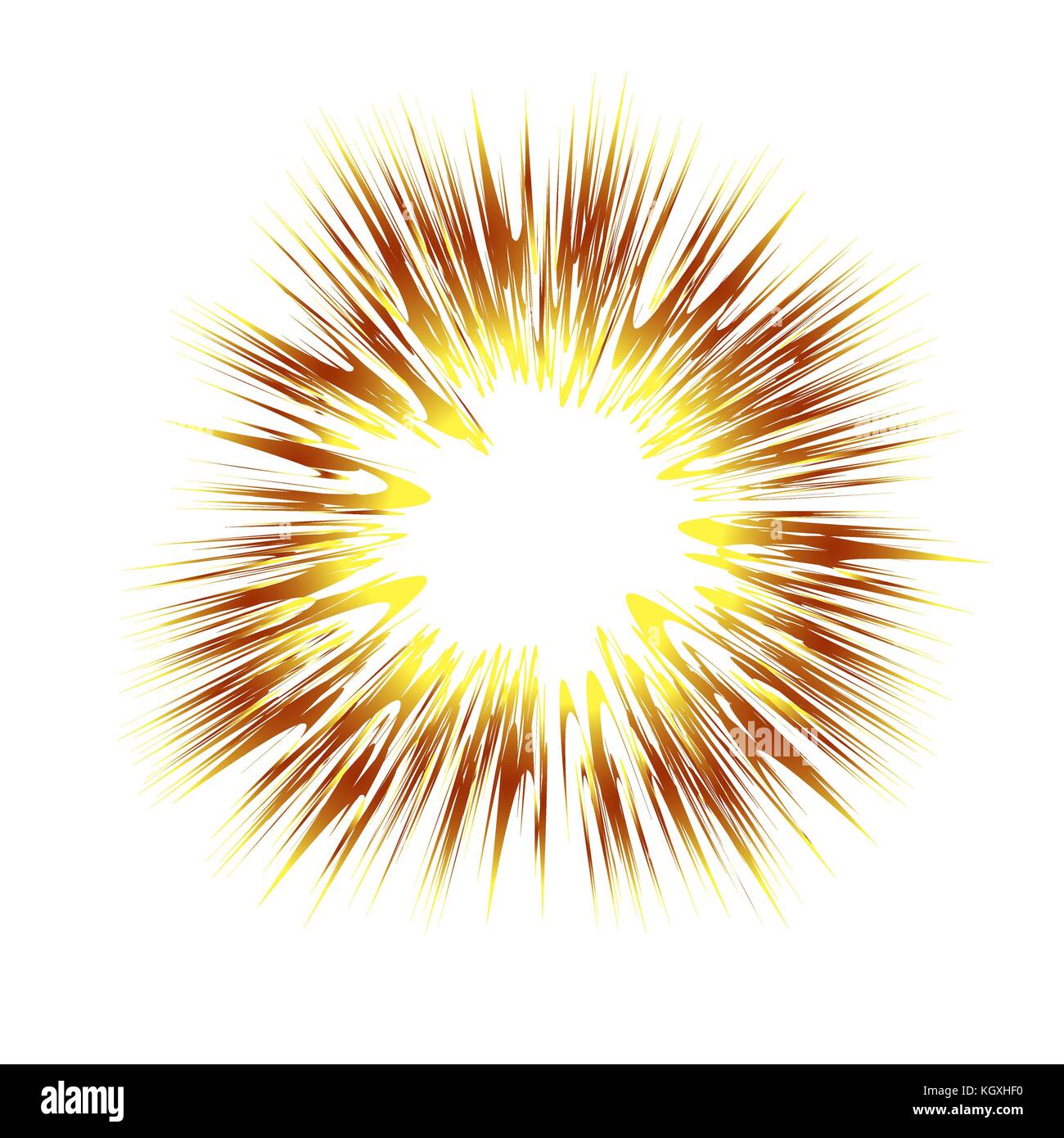 Explode Flash, Cartoon Explosion, Star Burst Stock Vector Image & Art ...