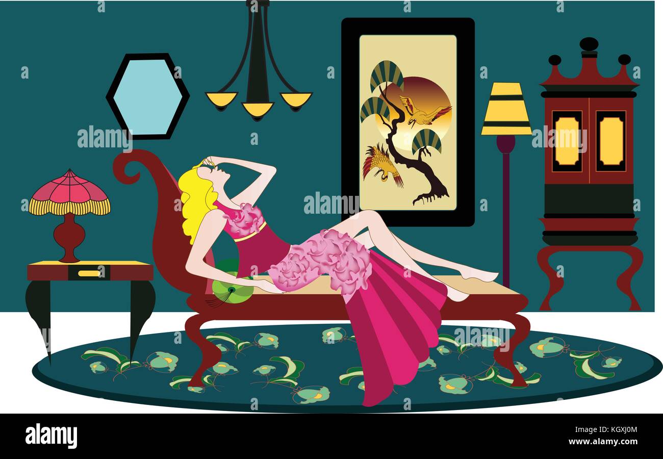 Living room carpet on Stock Vector Images - Alamy