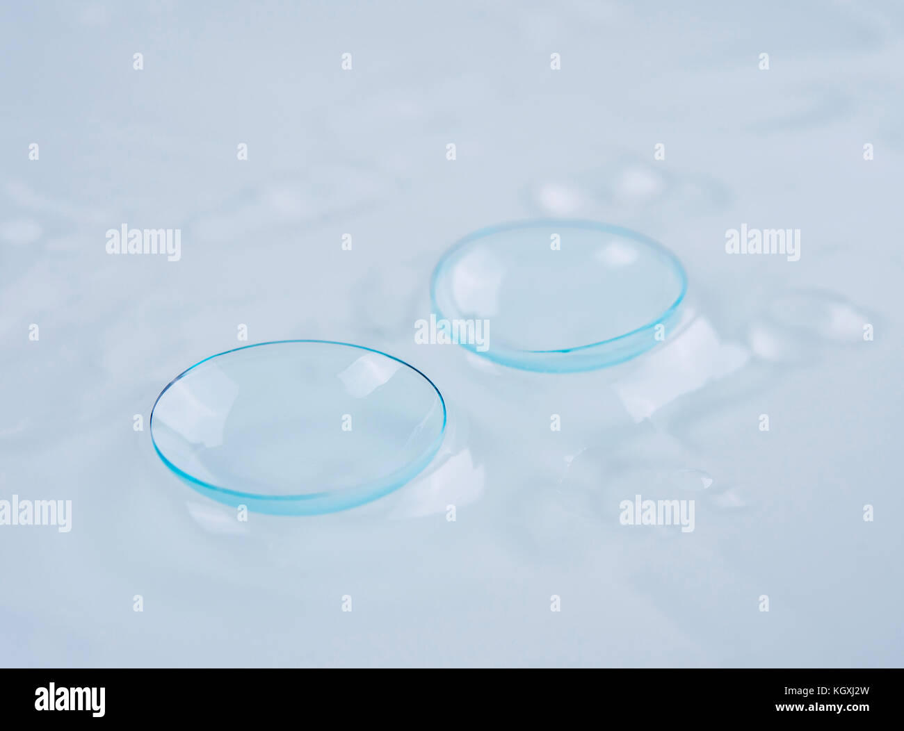 contact lenses drops Stock Photo - Alamy