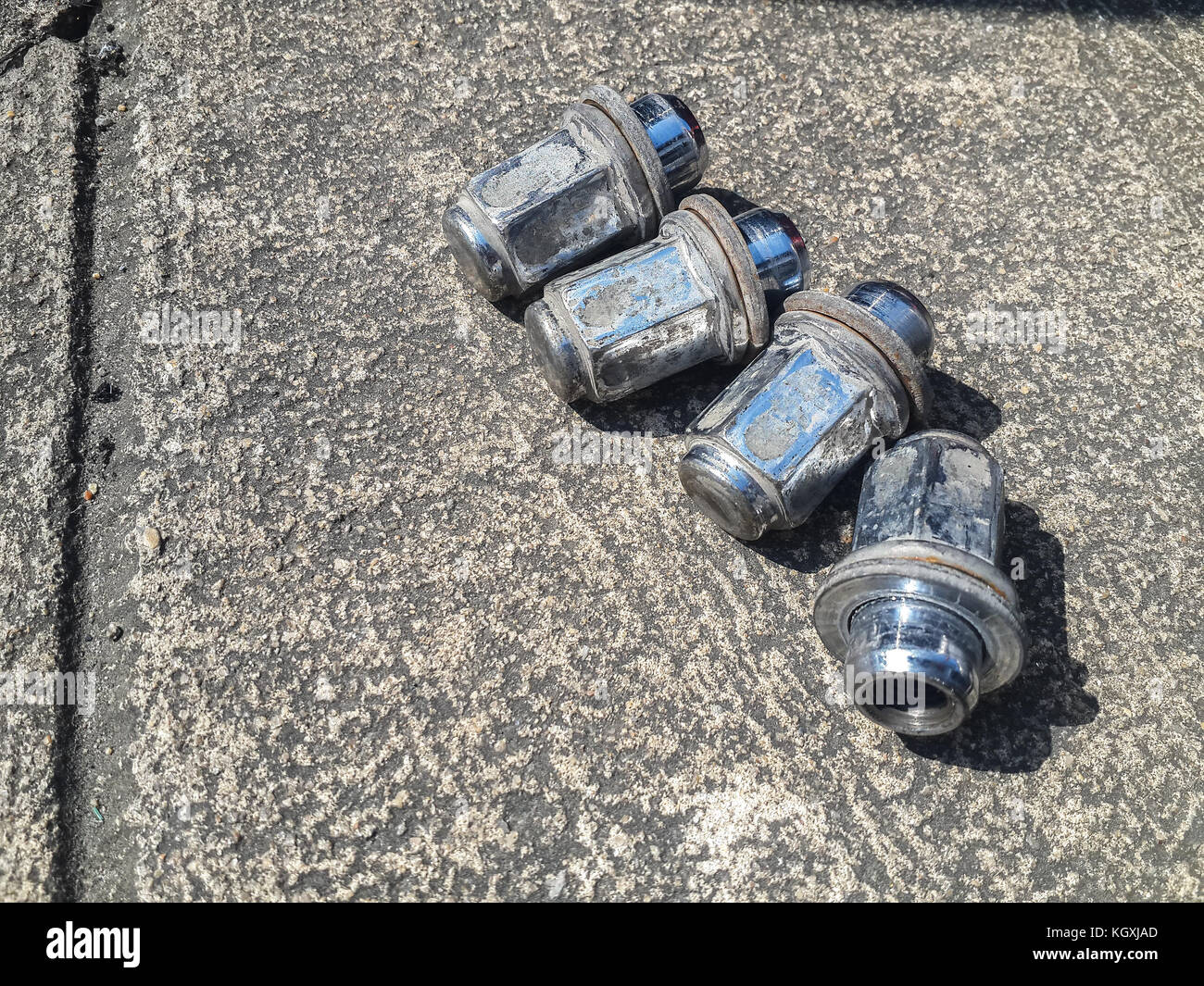 Wheel nuts hi-res stock photography and images - Alamy