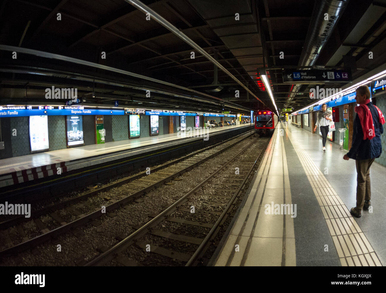 Barcelona Metro Train High Resolution Stock Photography and Images - Alamy