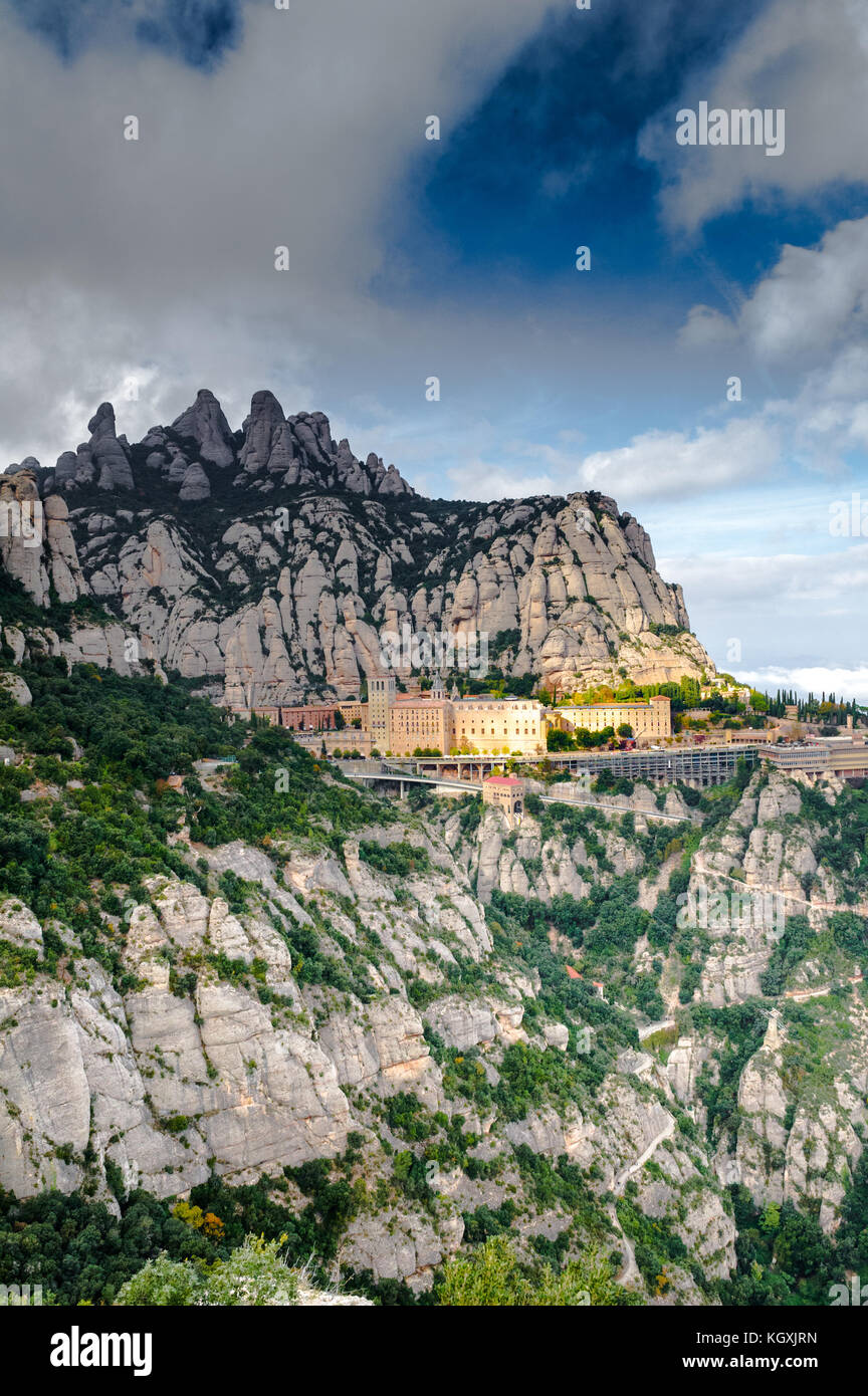 Santa maria de montserrat abbey hi-res stock photography and images - Alamy