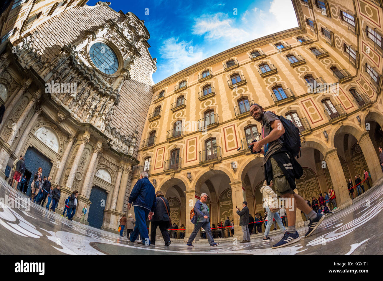 Benedictine monk walking hi-res stock photography and images - Alamy