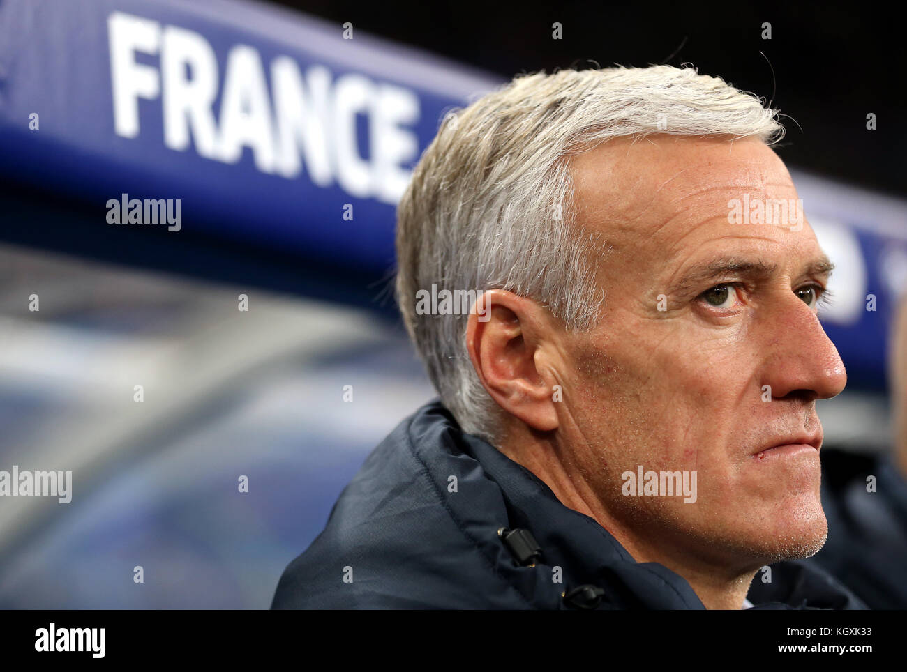 France manager Didier Deschamps during the International Friendly match ...