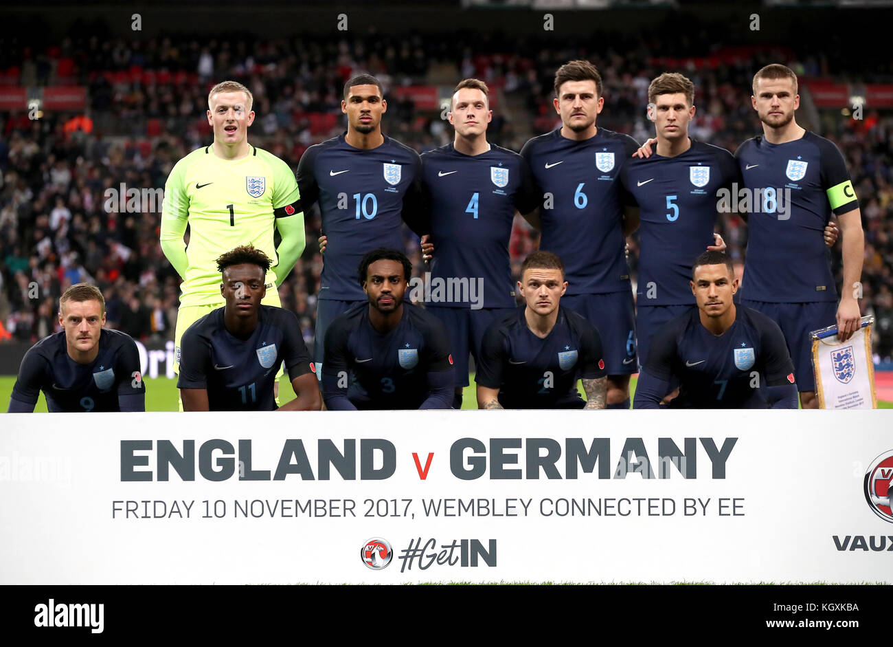 England team group - Top row (left to right): Jordan Pickford, Ruben ...