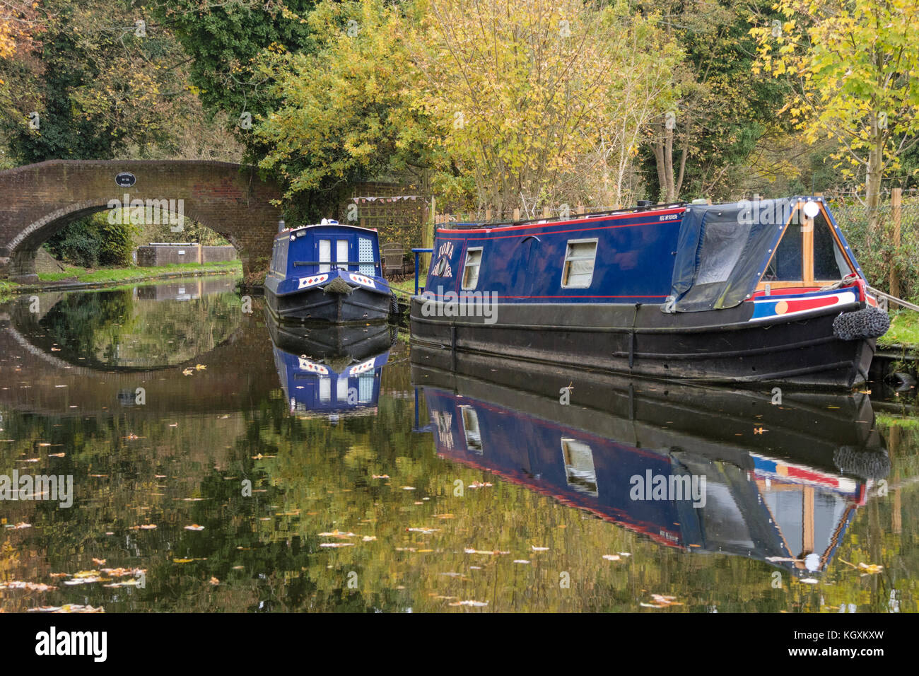 Staffs and Worcester Canal near Stourton Junction, Staffordshire ...