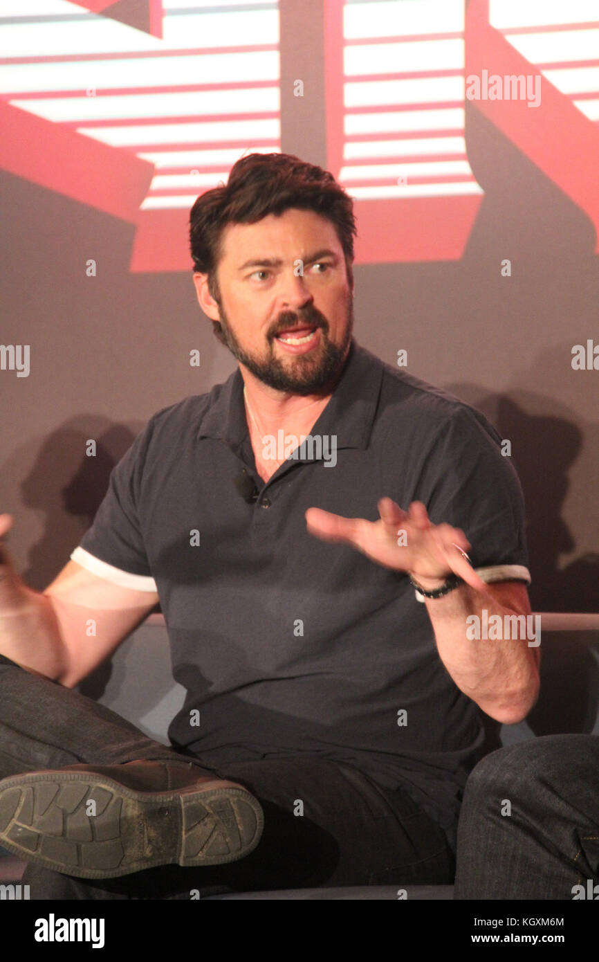 Karl Urban 10/11/2017 "Thor: Ragnarok" Press Conference held at Montage ...