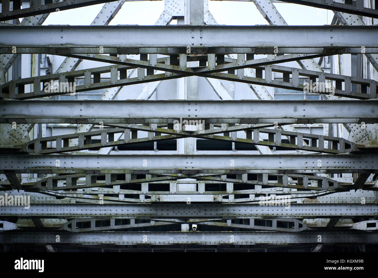 industrial steel framework construction Stock Photo - Alamy