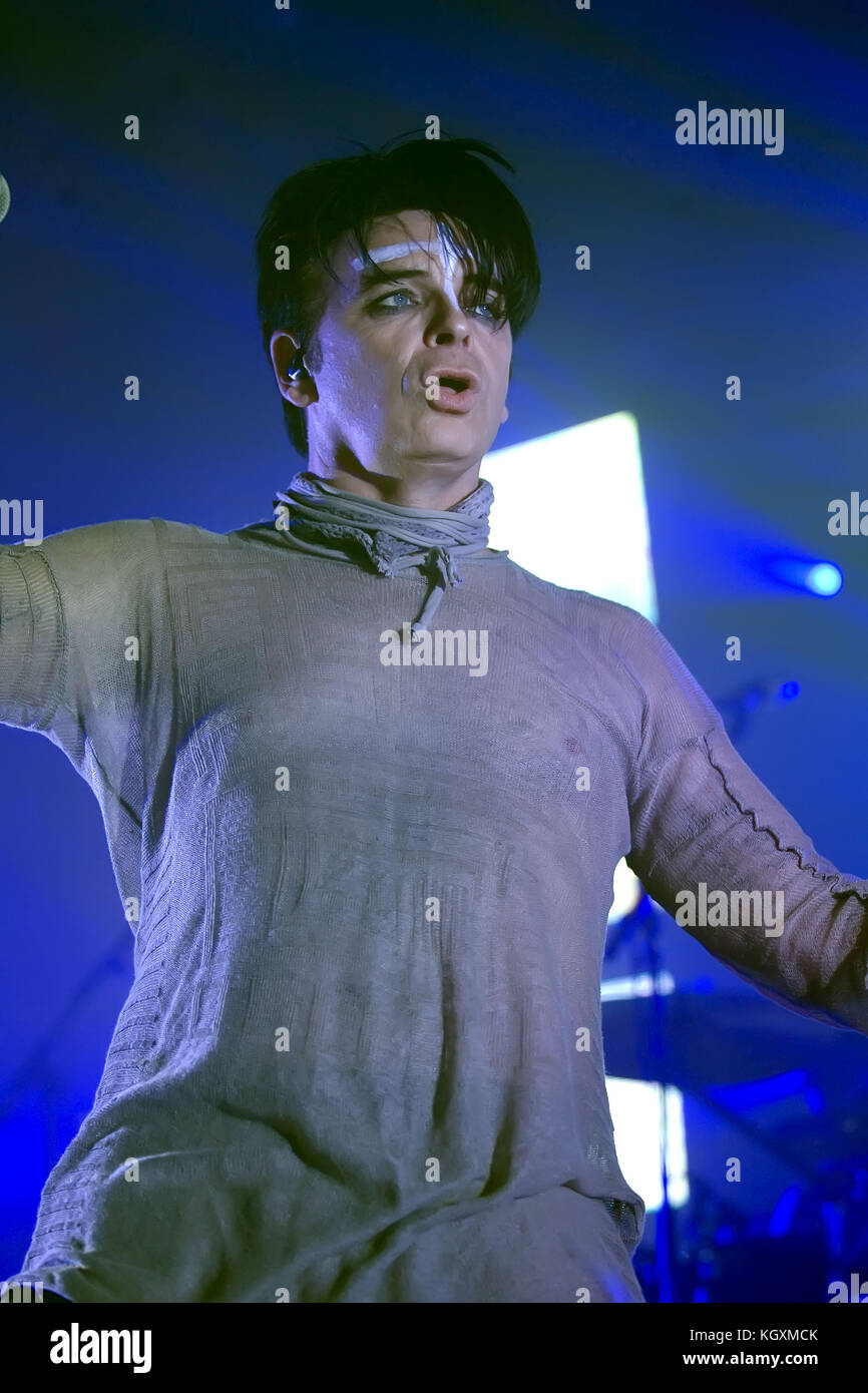 Gary Numan performs live at the O2 ABC in Glasgow Featuring: Gary Numan ...