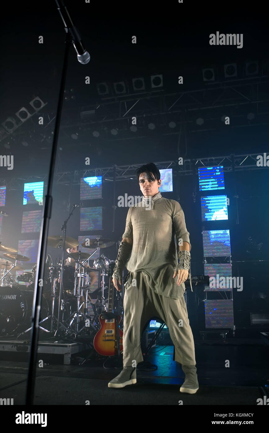 Gary Numan performs live at the O2 ABC in Glasgow Featuring: Gary Numan ...