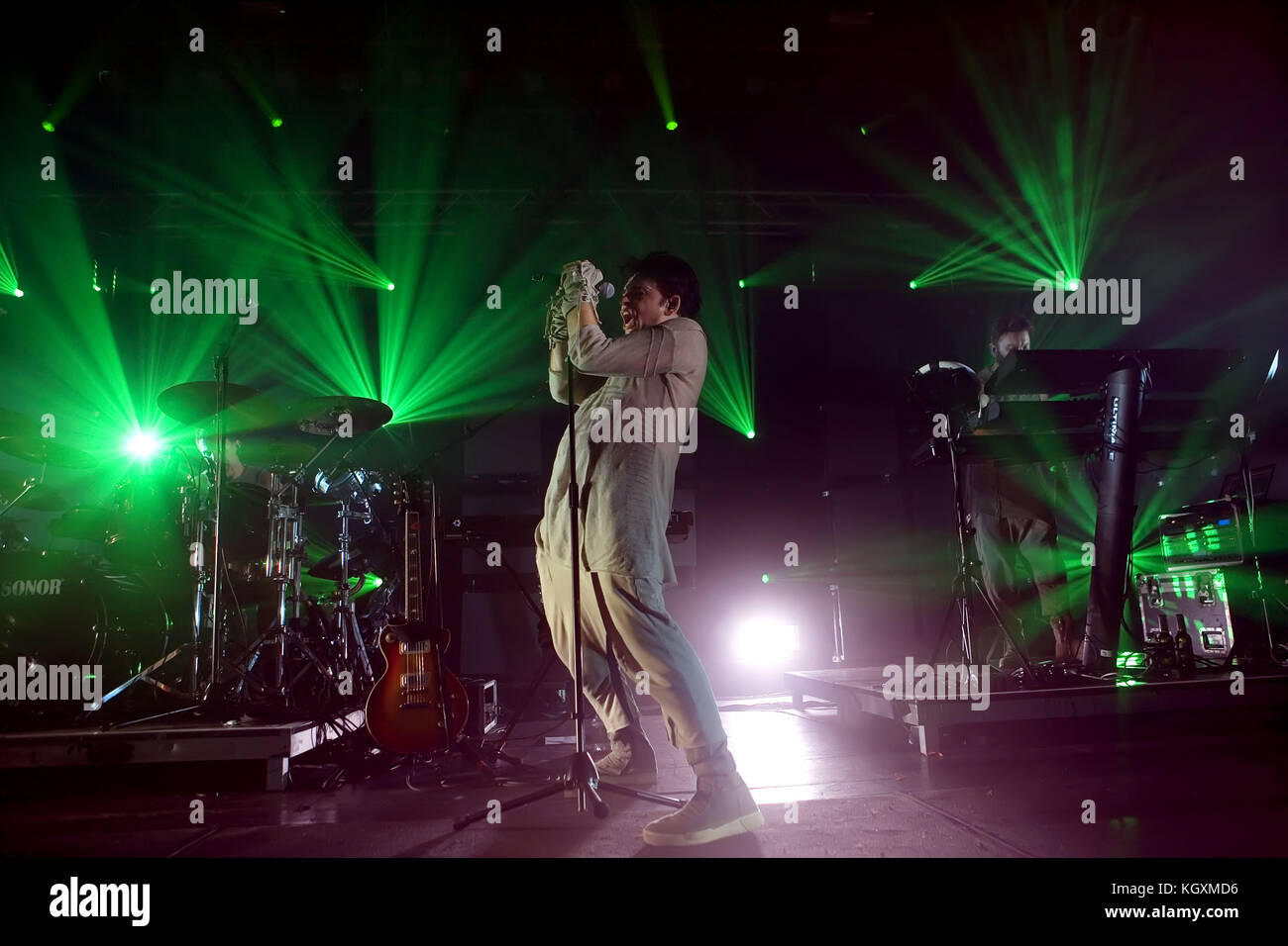 Gary Numan performs live at the O2 ABC in Glasgow Featuring: Gary Numan ...
