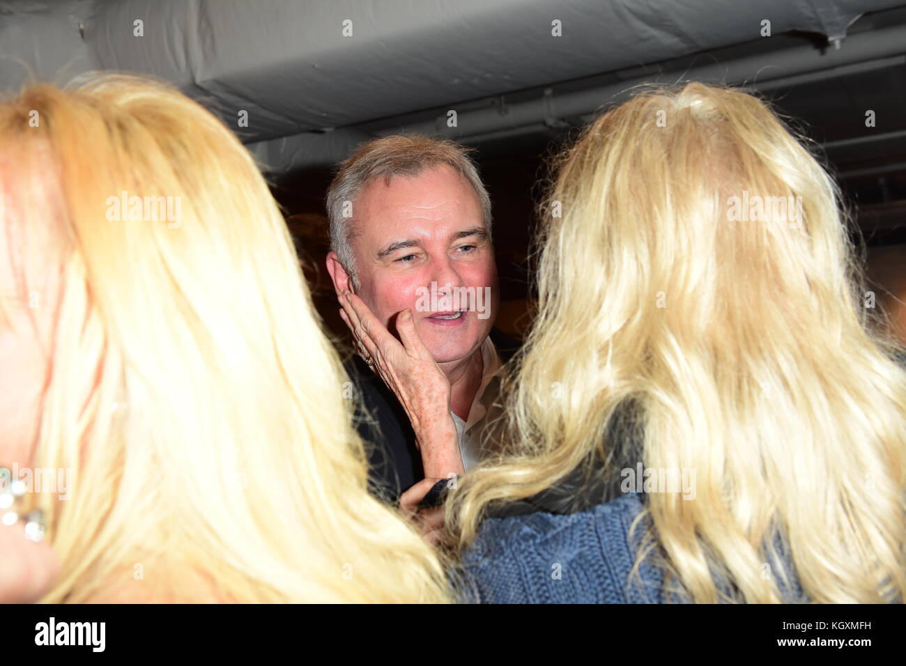 Celebrity Sculptor Frances Segelman sculpts journalist Eamonn Holmes at ...