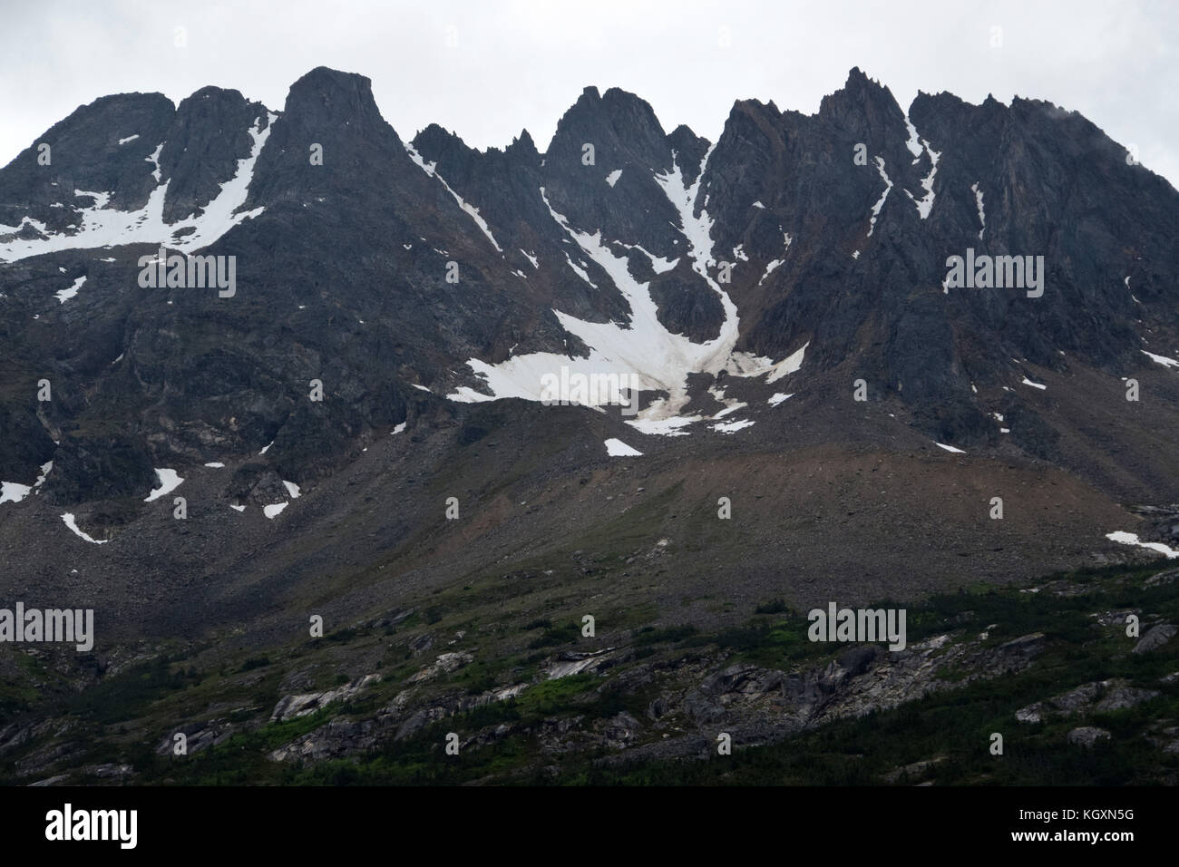 Saw tooth mountain hi-res stock photography and images - Alamy