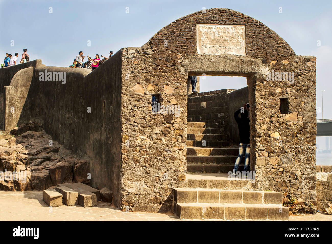 bandra fort, Mumbai, Maharashtra, India, Asia Stock Photo - Alamy