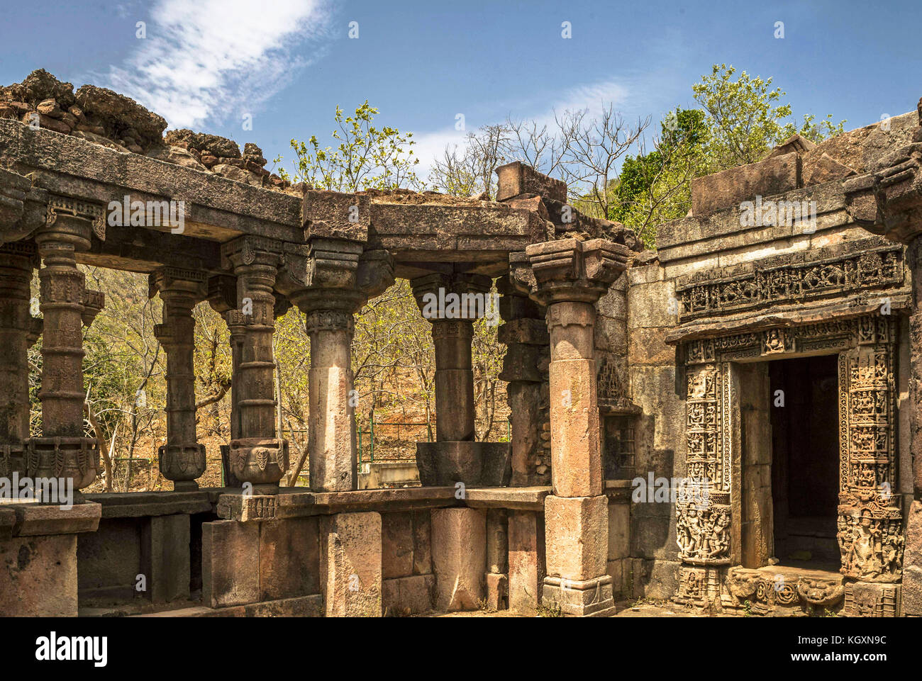 polo monument and vijaynagar forest, sabarkantha, Gujarat, India, Asia ...