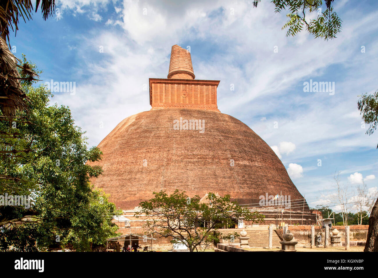 jetavanaramaya stupa in anuradhapura, sri lanka, Asia Stock Photo - Alamy