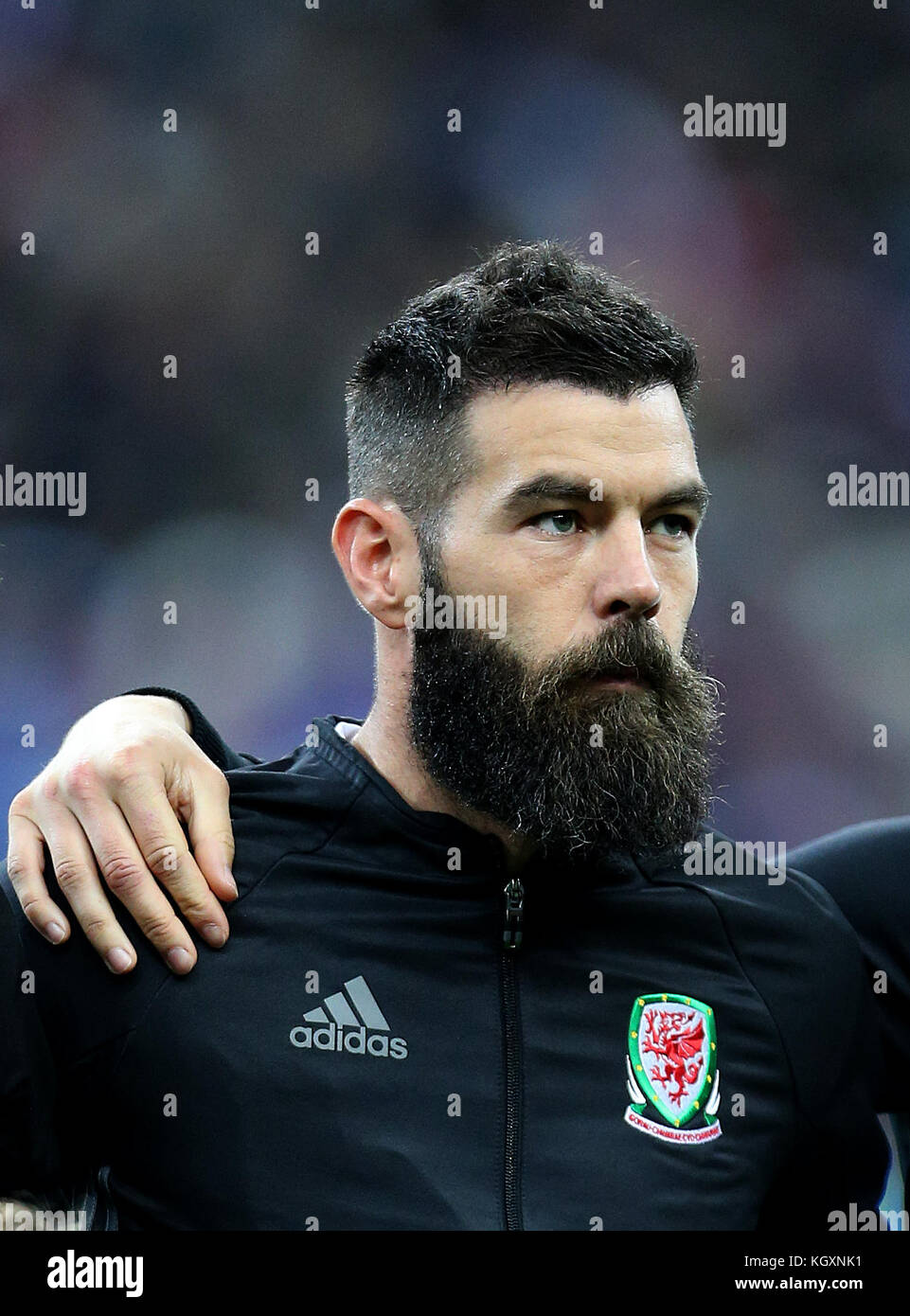 Joe Ledley, Wales Stock Photo - Alamy