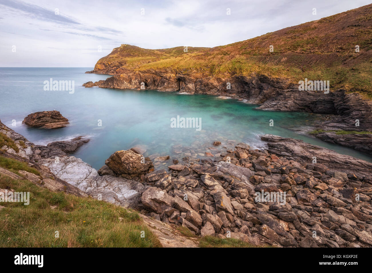 Lundy Bay, Cornwall, United Kingdom Stock Photo - Alamy