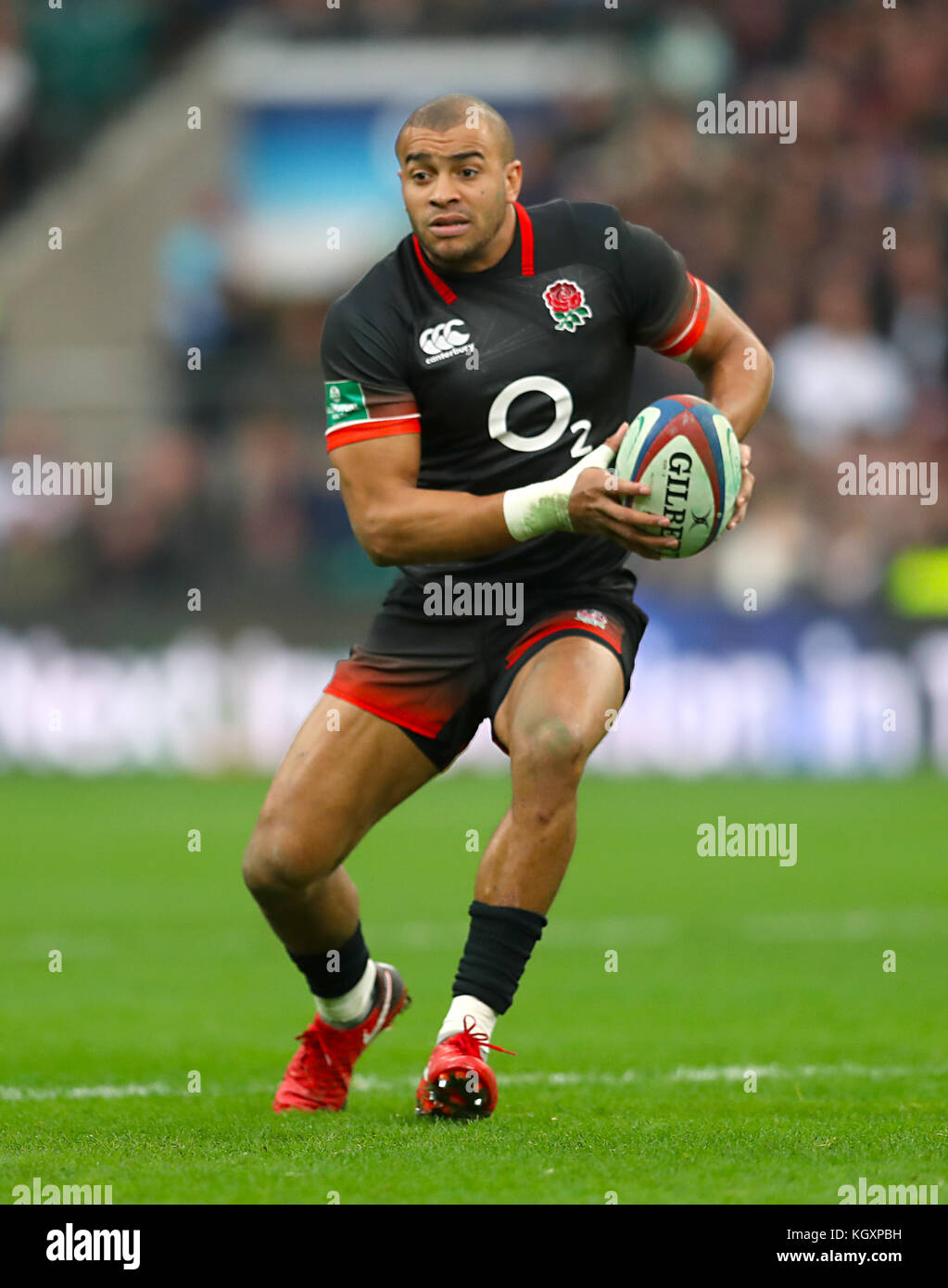 England's Jonathan Joseph in action during the Autumn International at ...