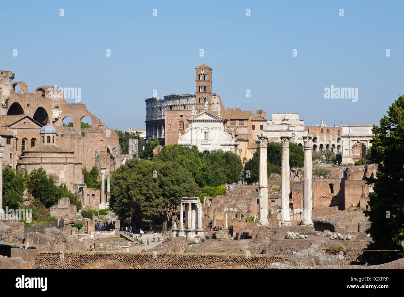 Roman Forum, Rome Stock Photo - Alamy