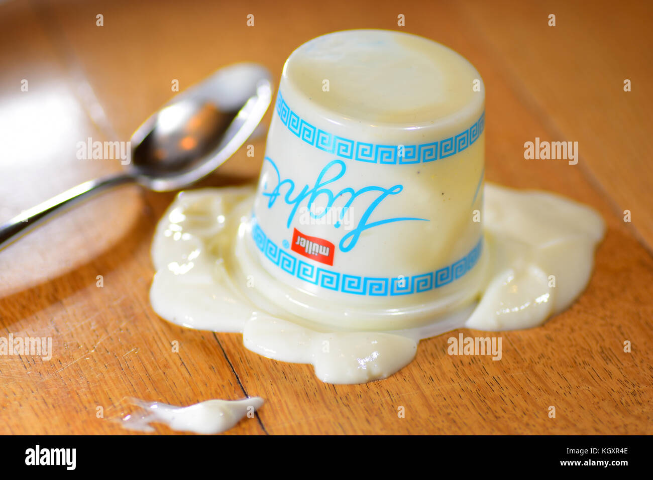 Muller yoghurt hi-res stock photography and images - Alamy
