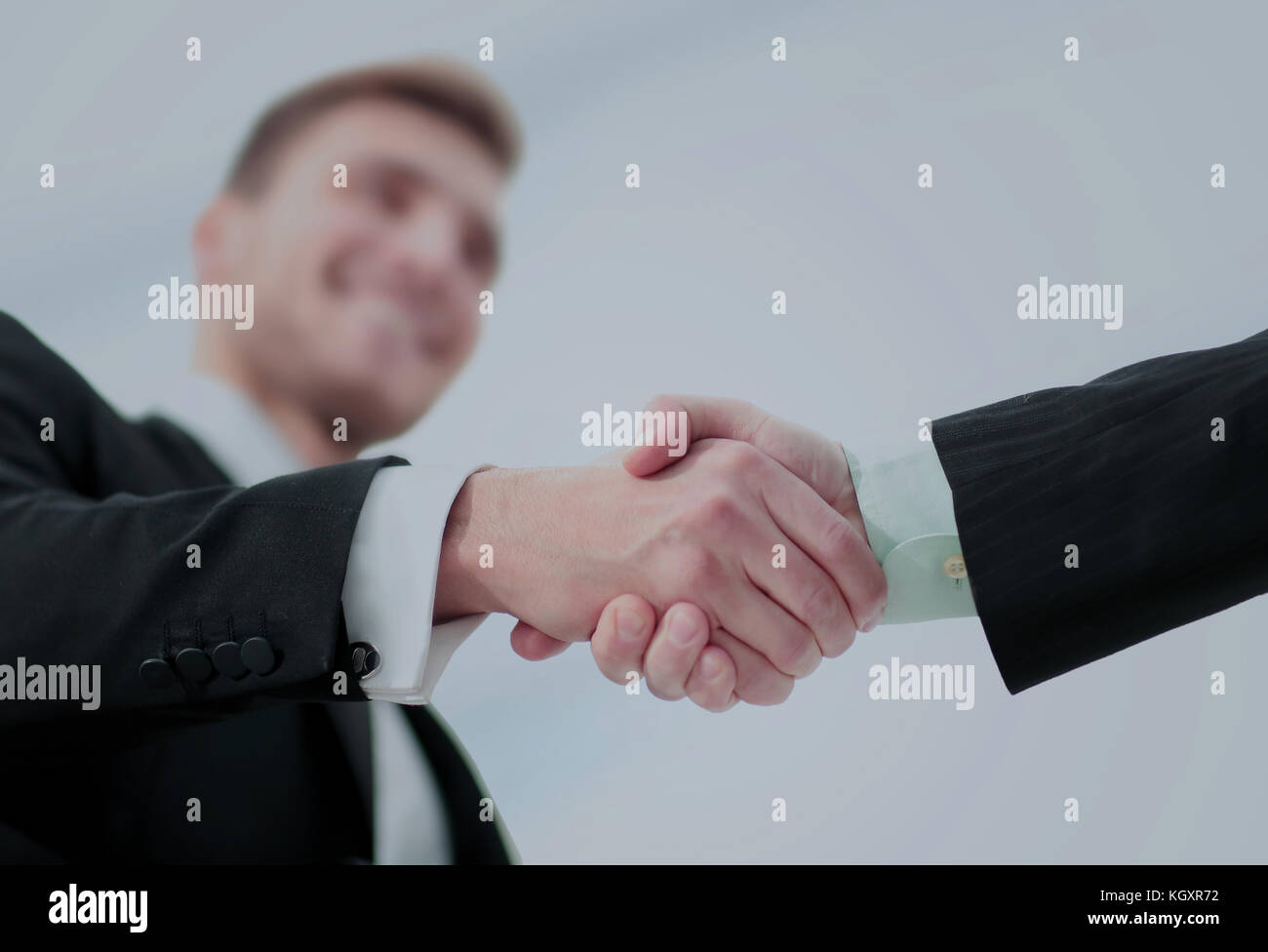 Success concept in business - handshake of partners Stock Photo - Alamy