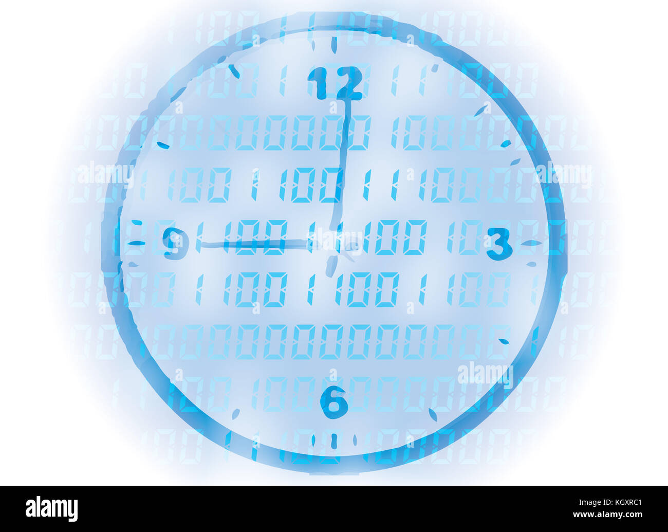 Binary Digital Clock