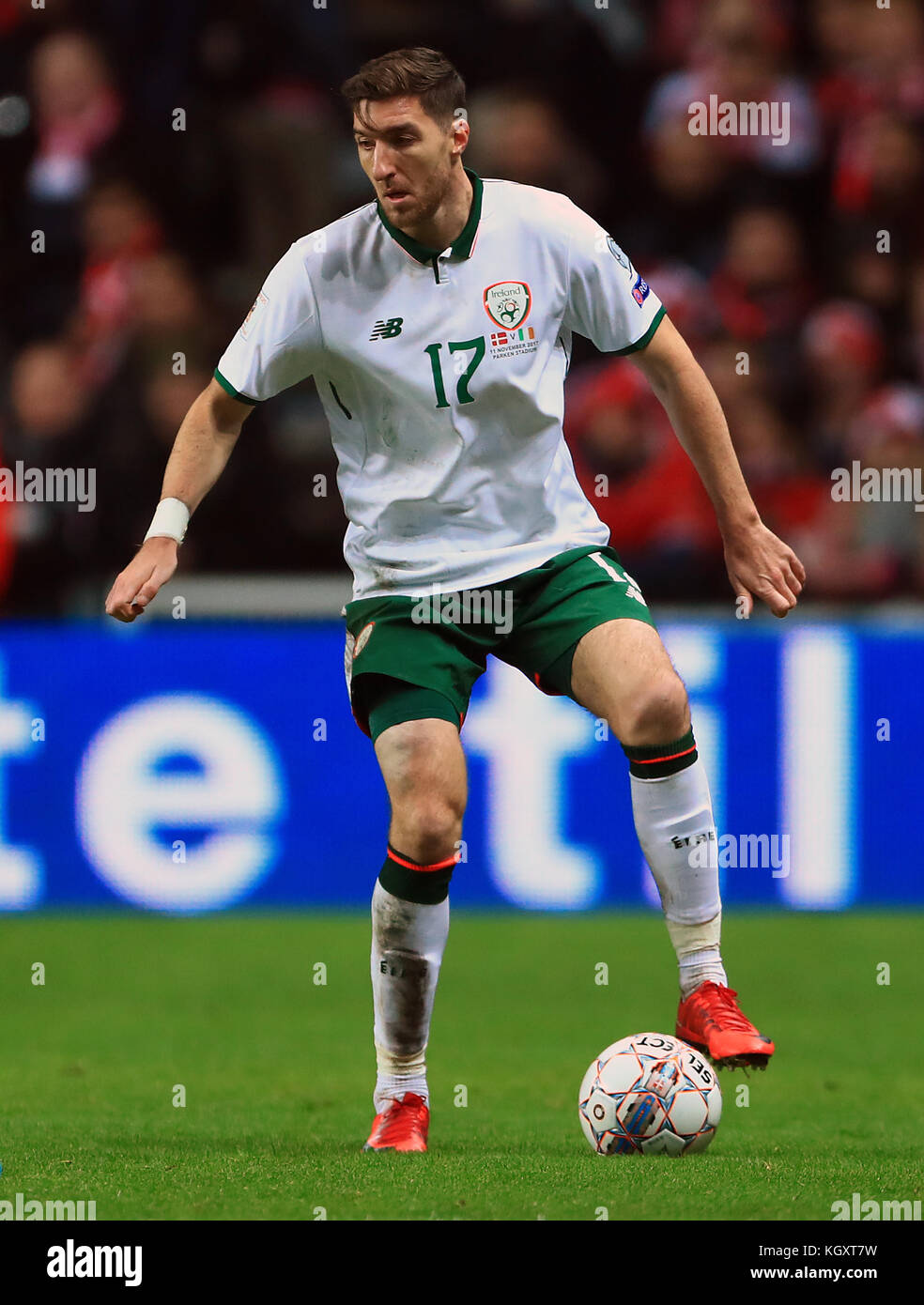 Republic of Ireland's Stephen Ward during the FIFA World Cup qualifying ...