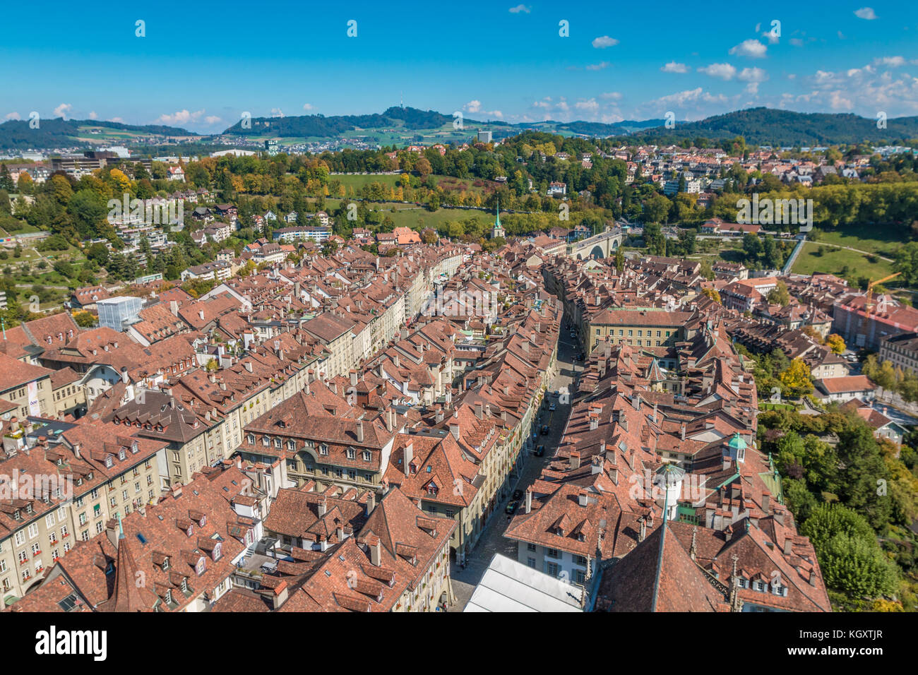 Panoramic view of Bern Switzerland Stock Photo - Alamy