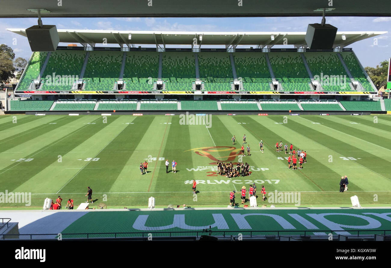 A general view of the NIB Stadium, Perth Stock Photo - Alamy
