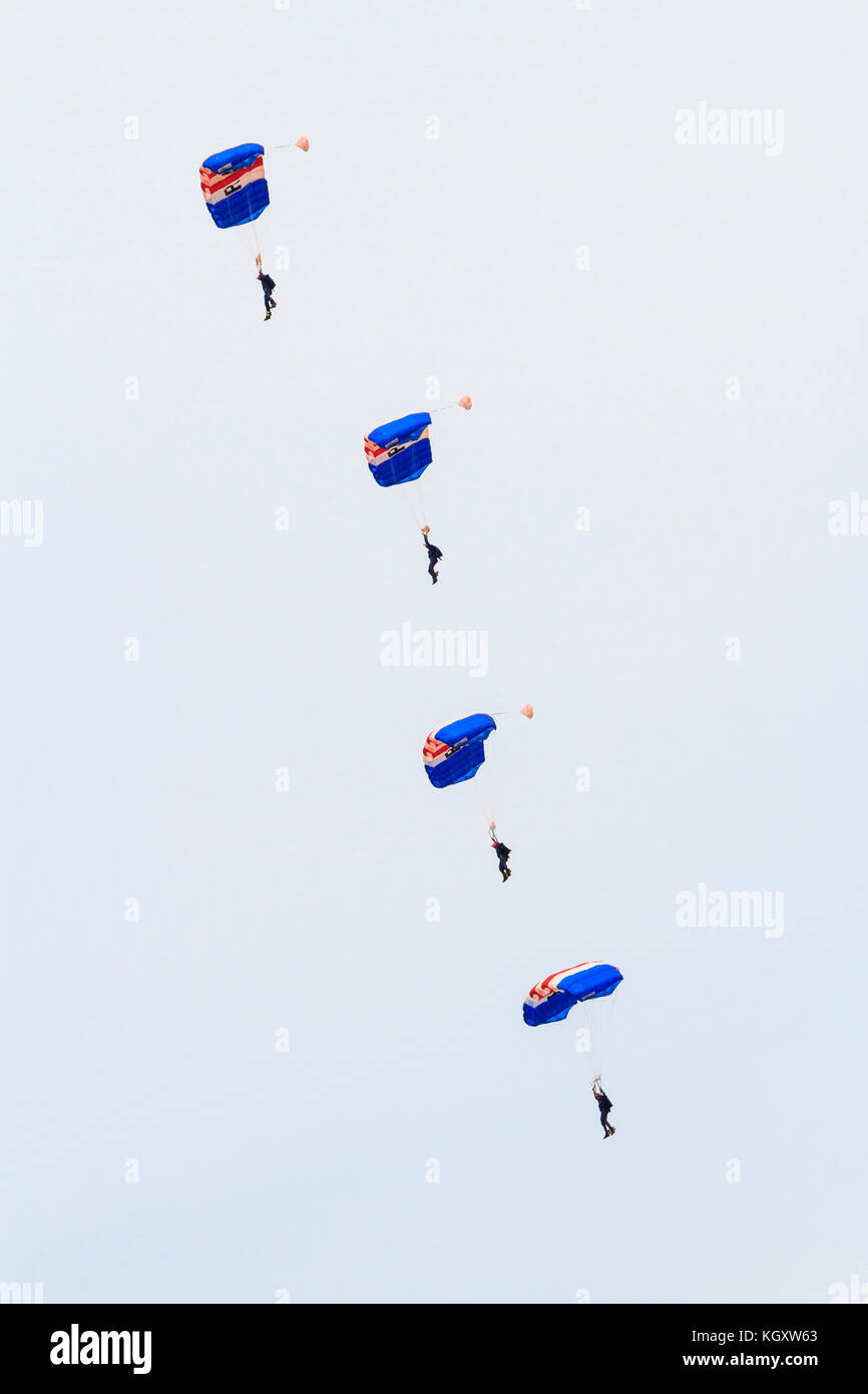 Uk sky jump formation hi-res stock photography and images - Alamy