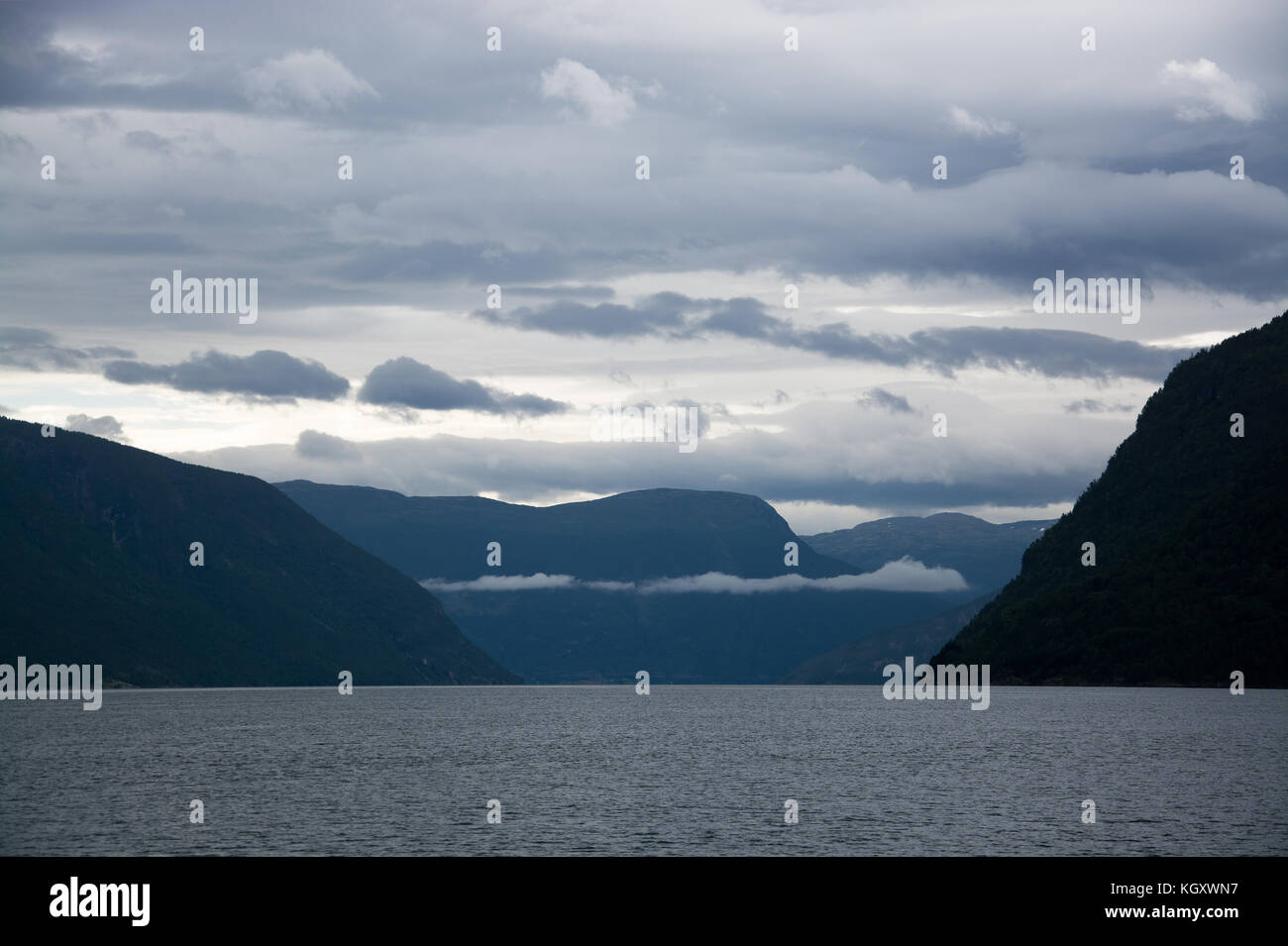 The Lustrafjorden or Lusterfjorden is located in the norwegian province ...