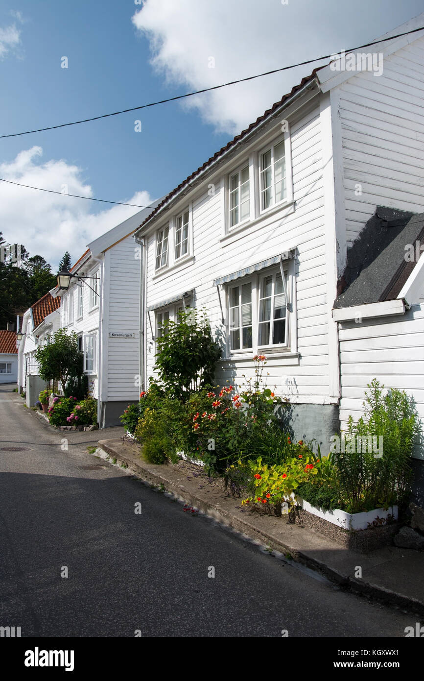 Mandal is the southest town in Norway Stock Photo - Alamy