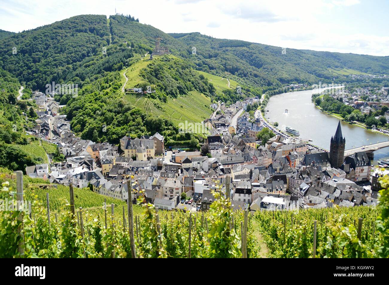 Mosel wine region of Germany Stock Photo - Alamy