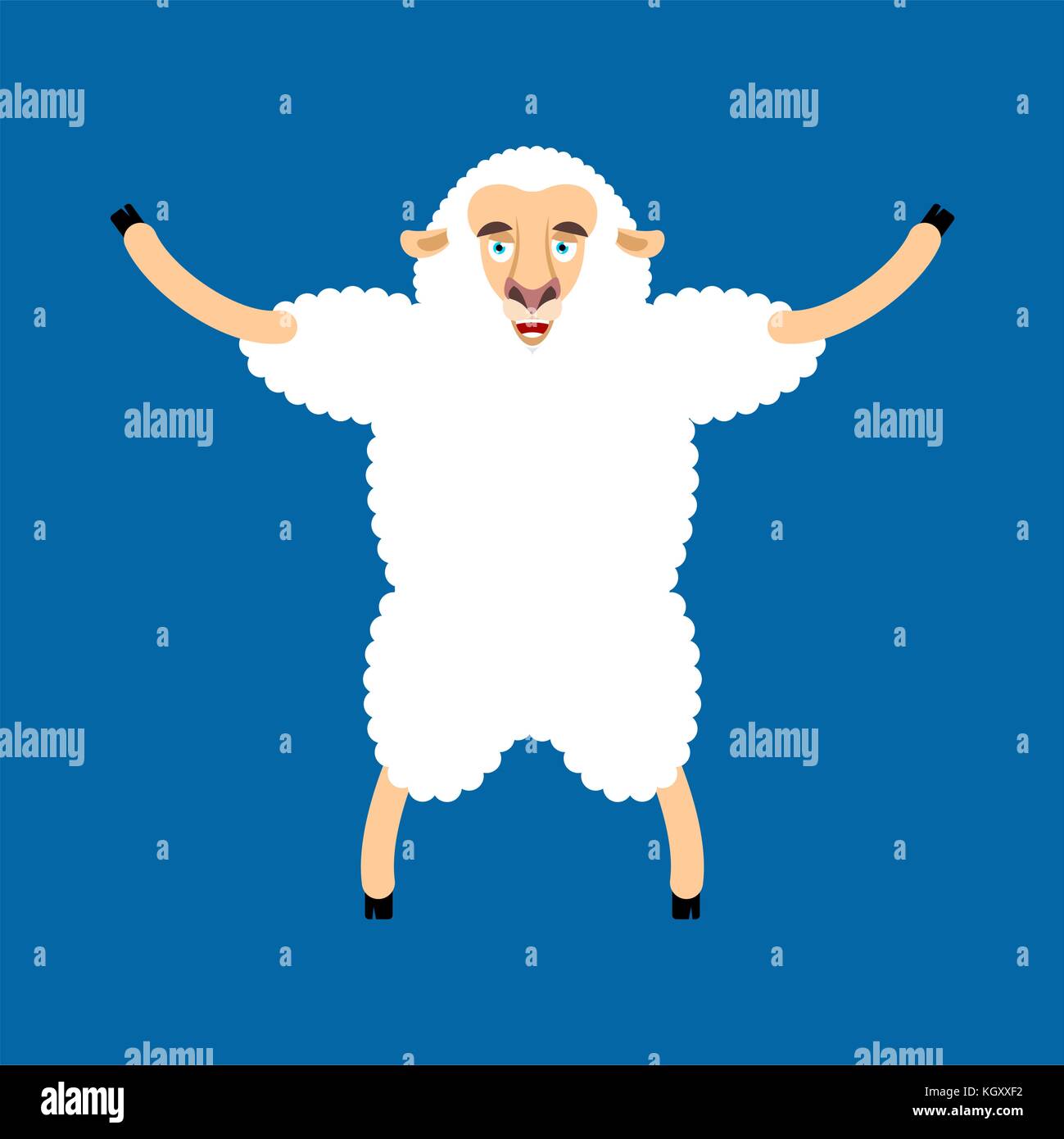 Smiley lamb hi-res stock photography and images - Alamy