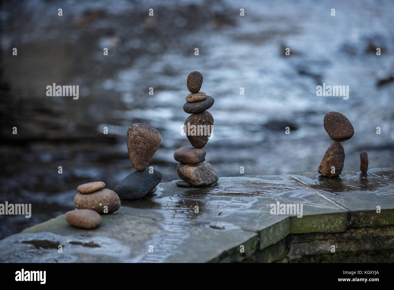 Stone balance art Stock Photo - Alamy