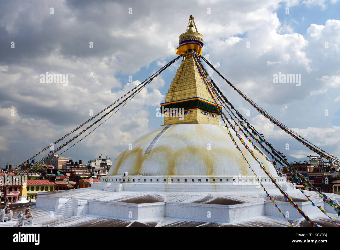 Largest stupa in world hi-res stock photography and images - Alamy