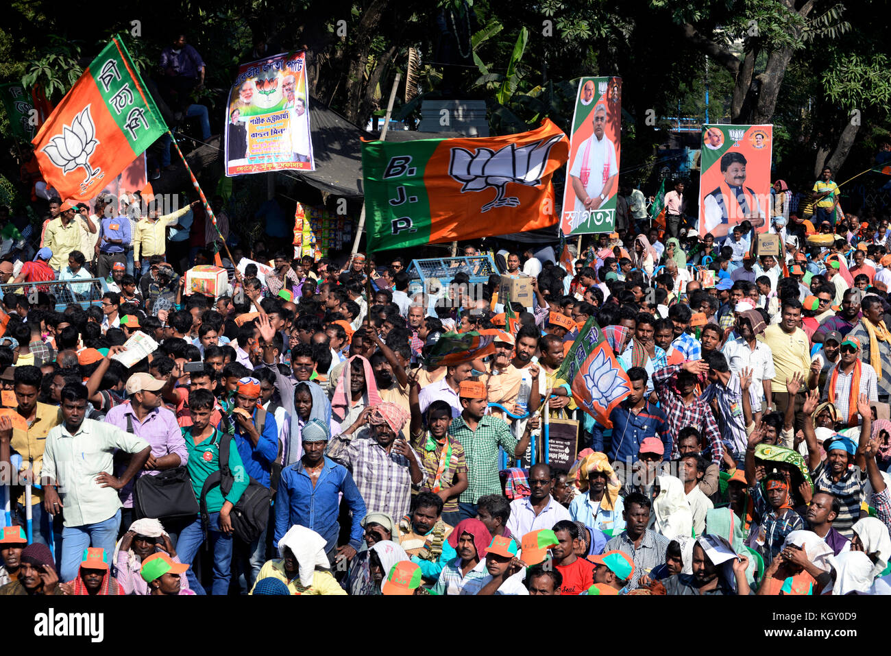 Huge numbers of BJP activist from different part state participate in ...