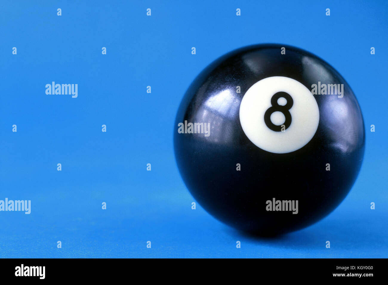 Poll Eight Ball Stock Photo - Alamy