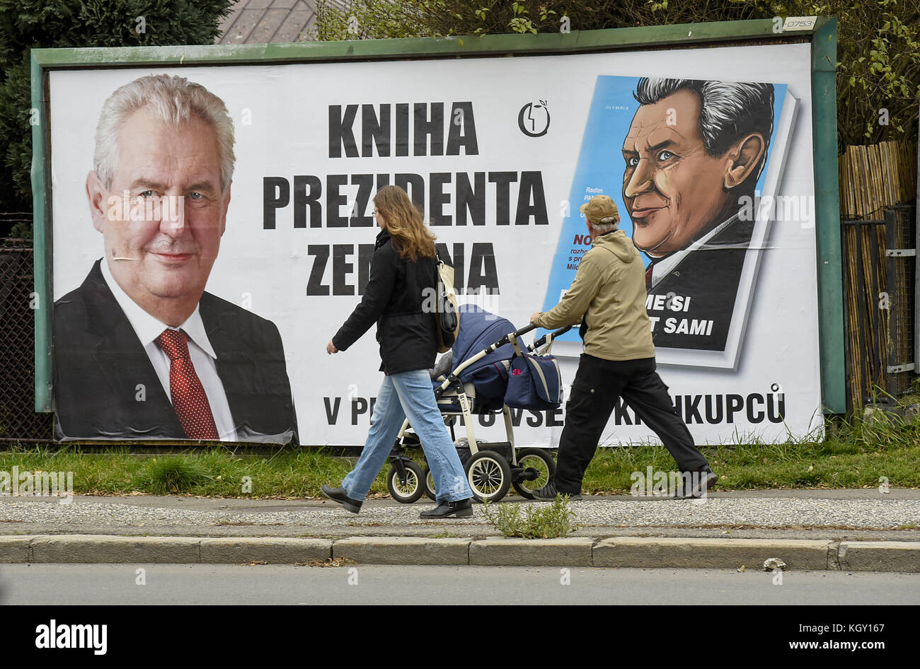 billboard, advert, advertisement, interviews of Radim Panenka and Jiri ...