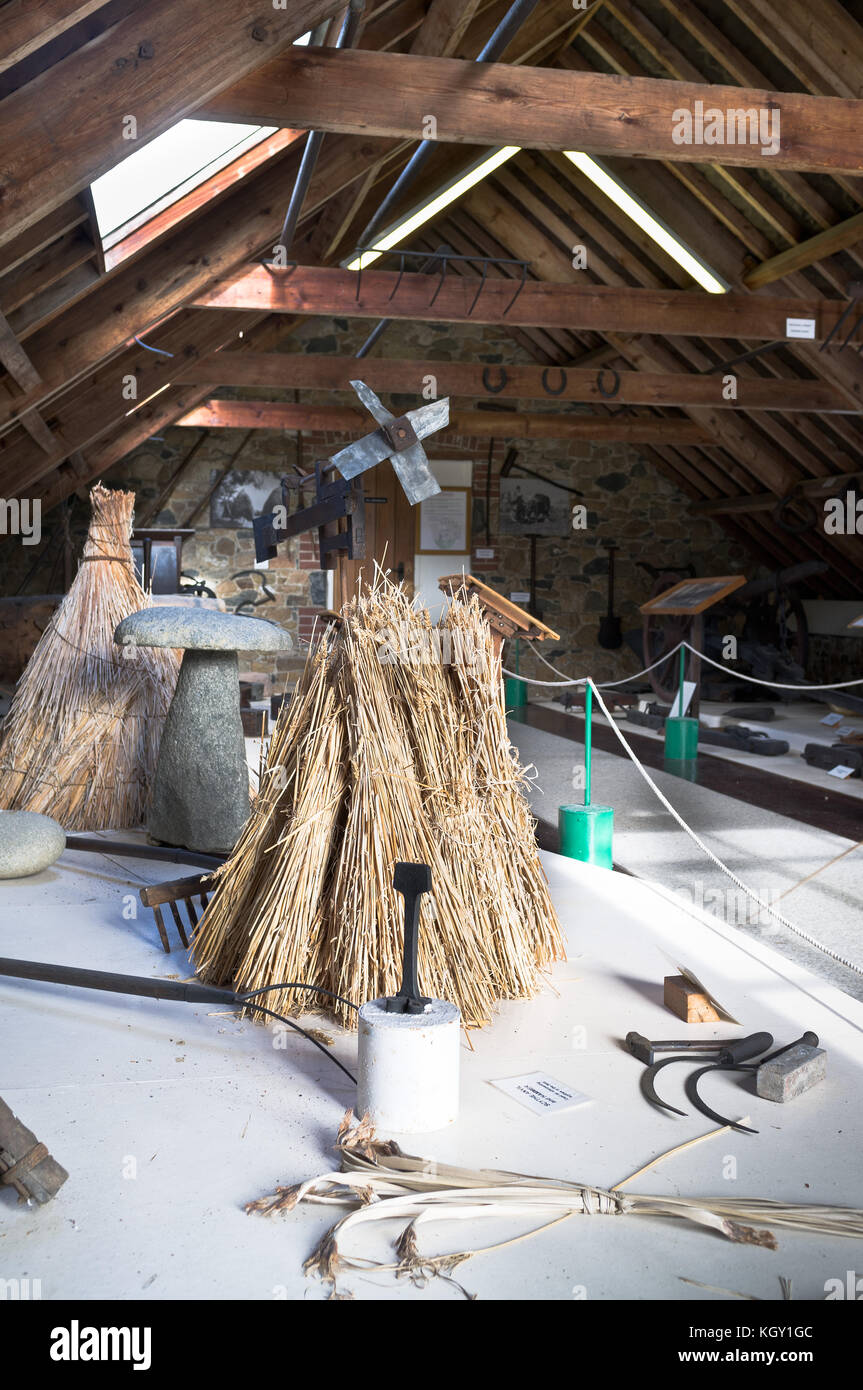 dh Folk Costume Museum SAUMAREZ PARK GUERNSEY Guernsey barn loft sheaf ...