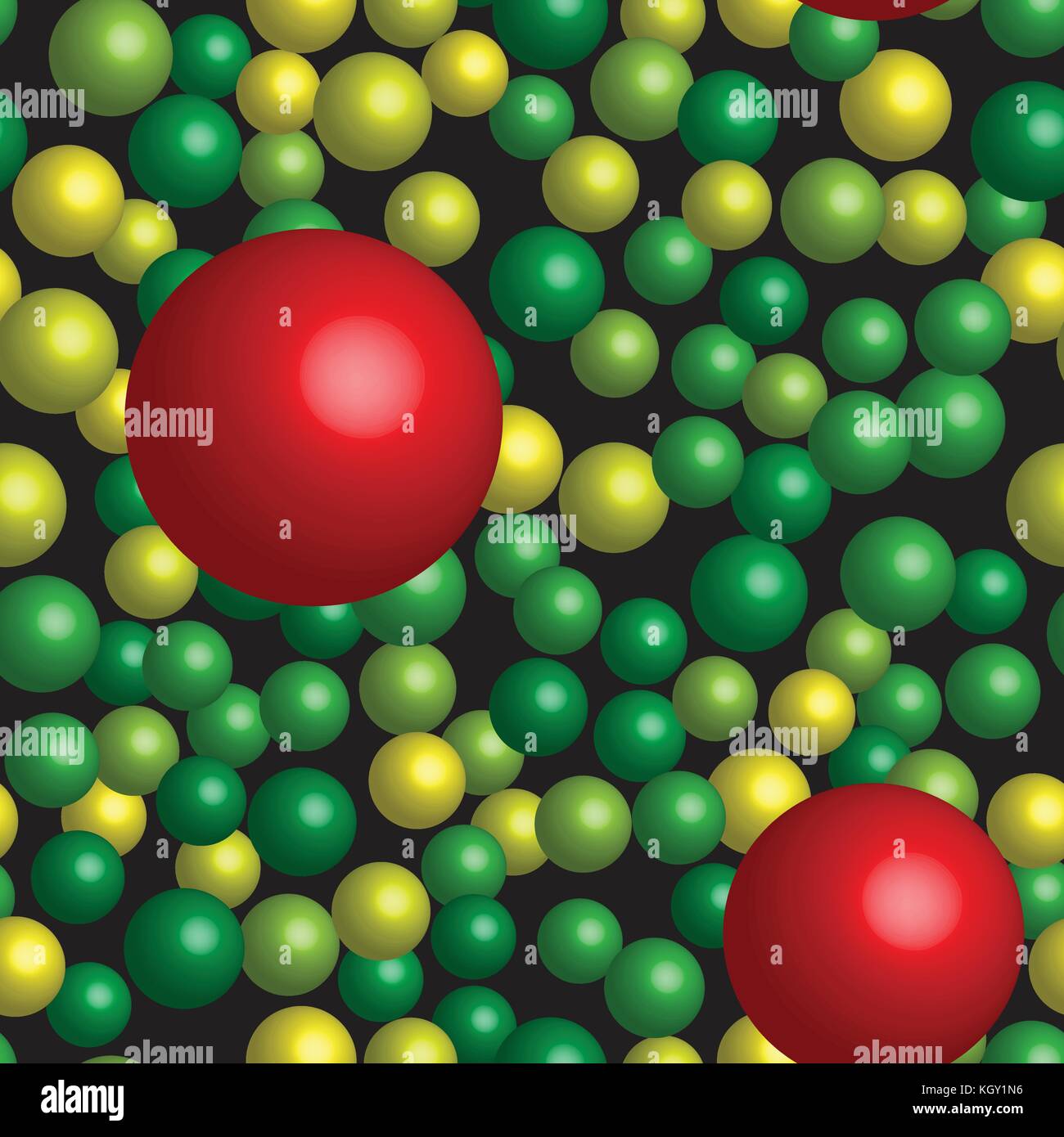 Green Red Balls Seamless Pattern Stock Vector Image & Art - Alamy