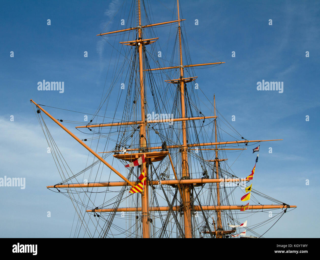 19th century warship hi-res stock photography and images - Alamy