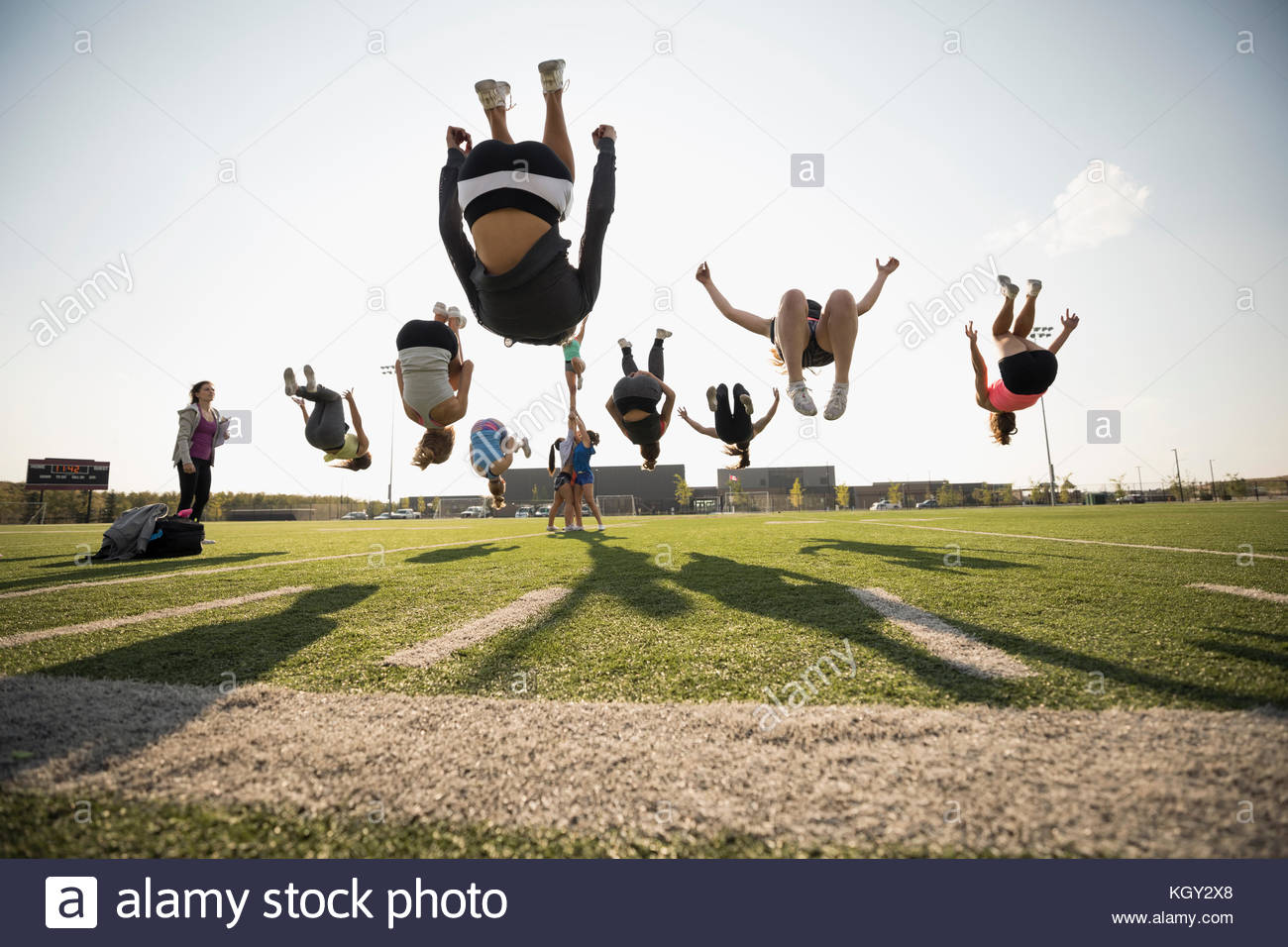 Back flip hi-res stock photography and images - Alamy