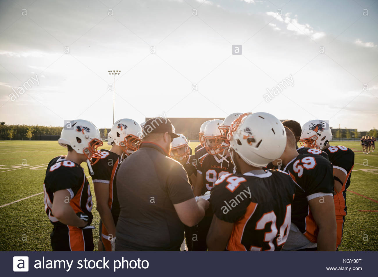American football coach hi-res stock photography and images - Alamy