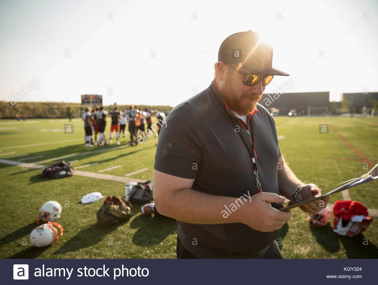 American football coach hi-res stock photography and images - Alamy