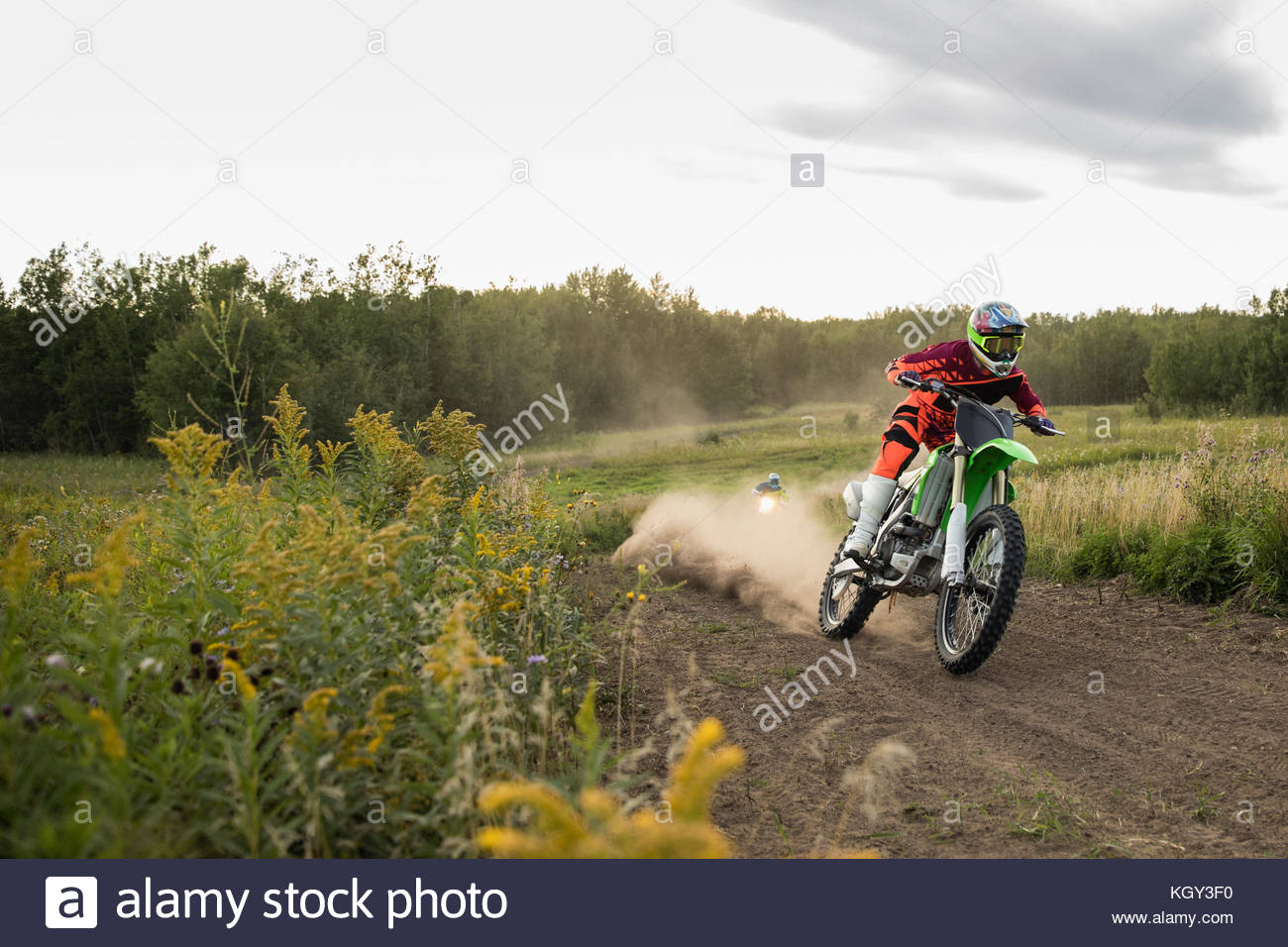 Man on motorbike road hi-res stock photography and images - Alamy